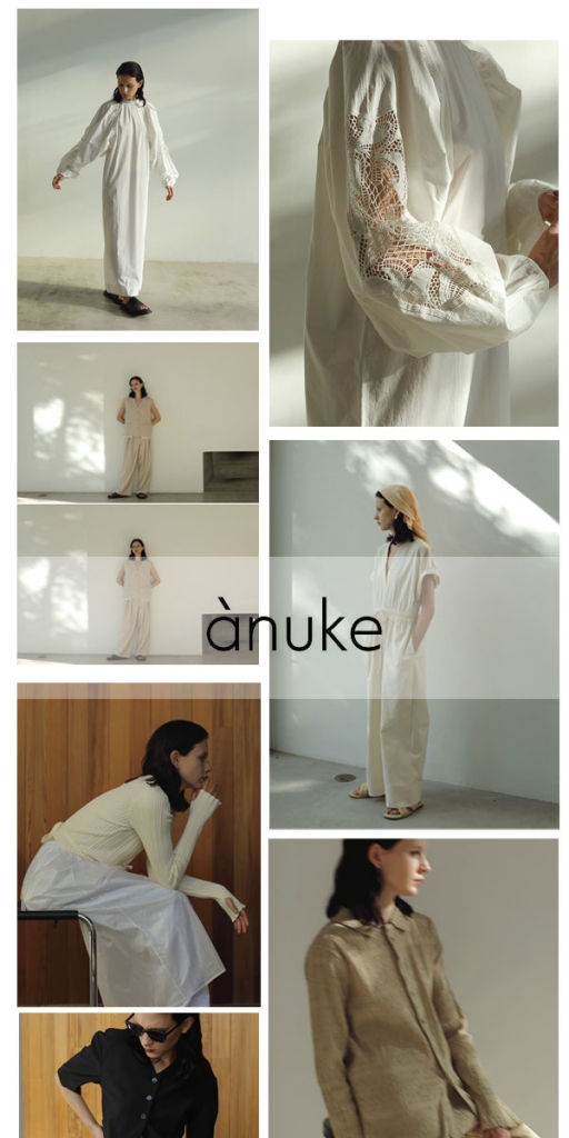 注目ブランド「anuke」からLOOKが解禁されました！ | 福岡のセレクトショップ ダブルハート ブログ